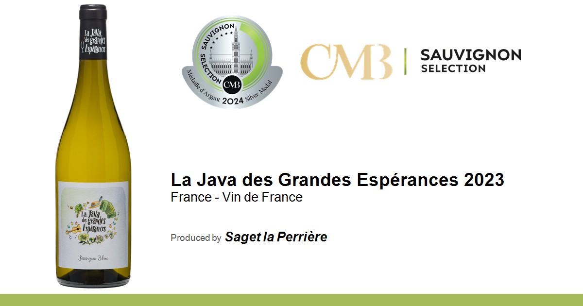 La Java des Grandes Espérances 2023 • Concours Mondial du Sauvignon 2021