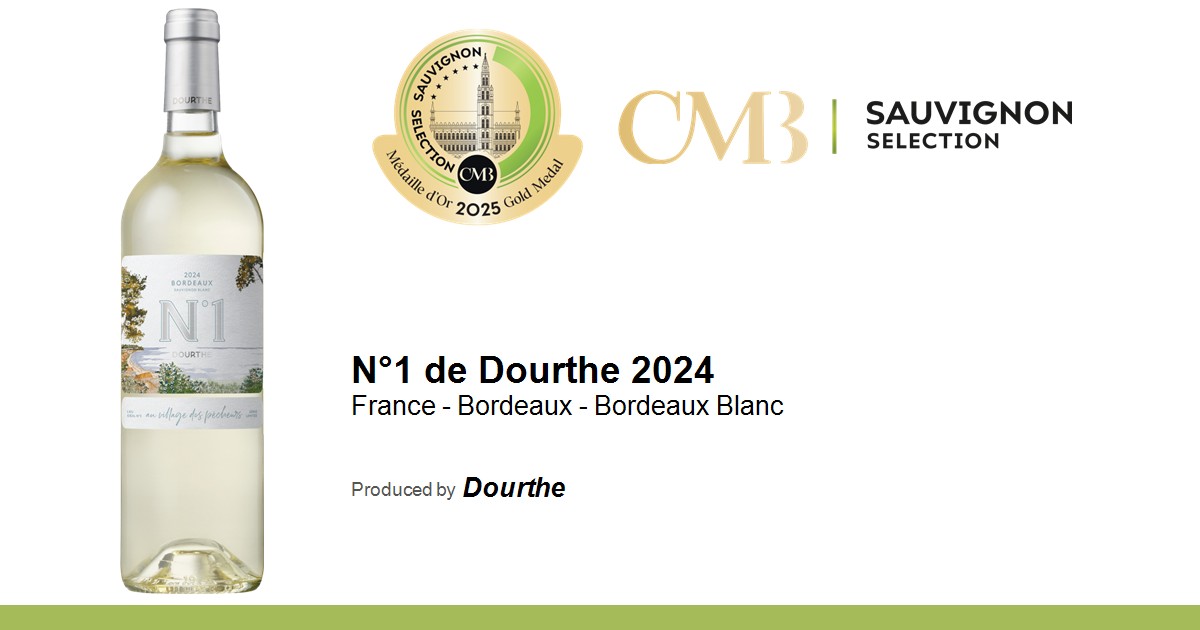 N°1 de Dourthe 2024 • Concours Mondial du Sauvignon 2021